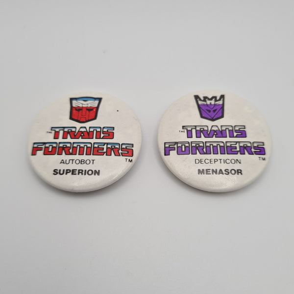 Transformers Retro Badges – Back To The Toyz