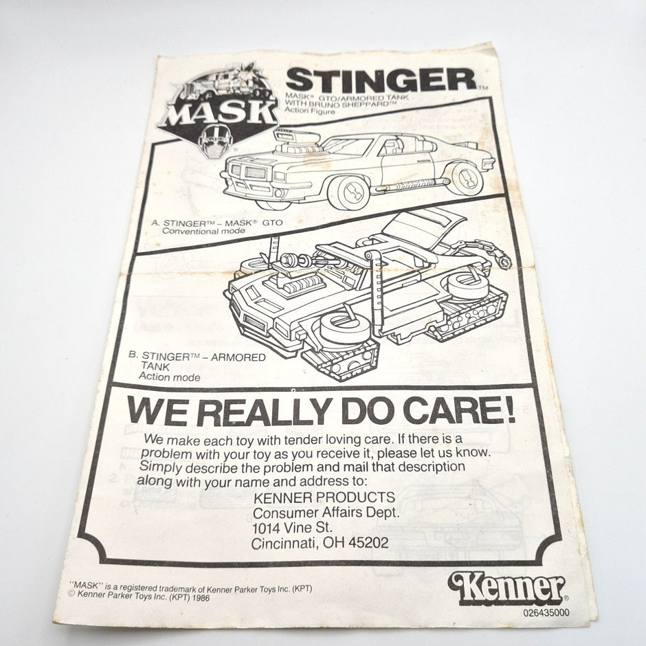 MASK Kenner – Back To The Toyz